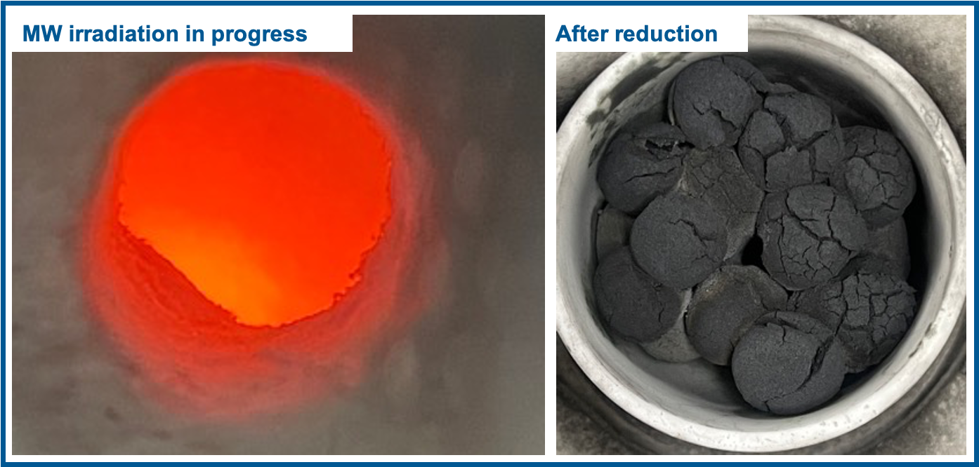 Successful Lab-Scale Reduction of Iron Ore with Microwaves 〜Contributes ...